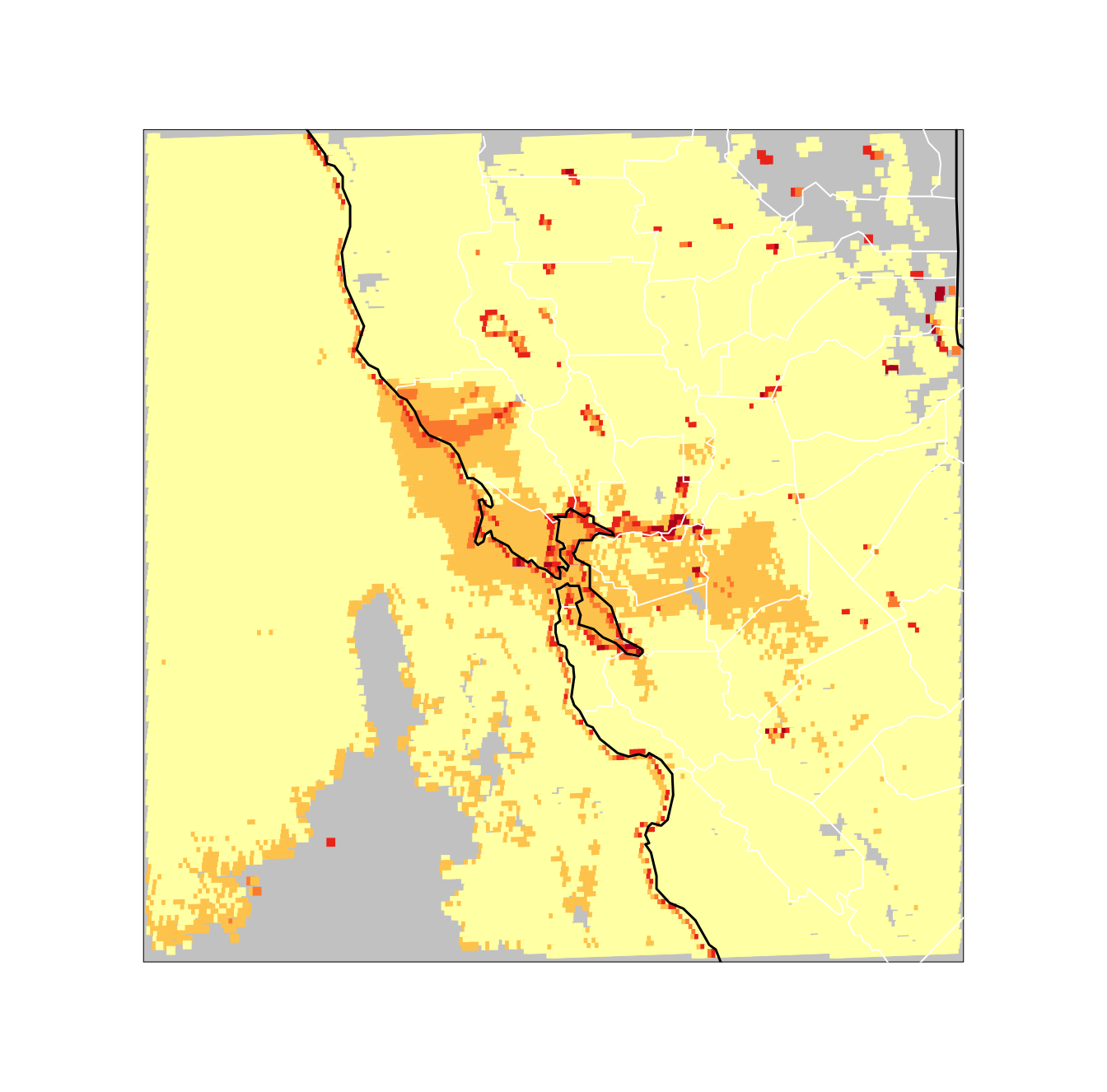 Kincade Fire Example • MazamaSatelliteUtils